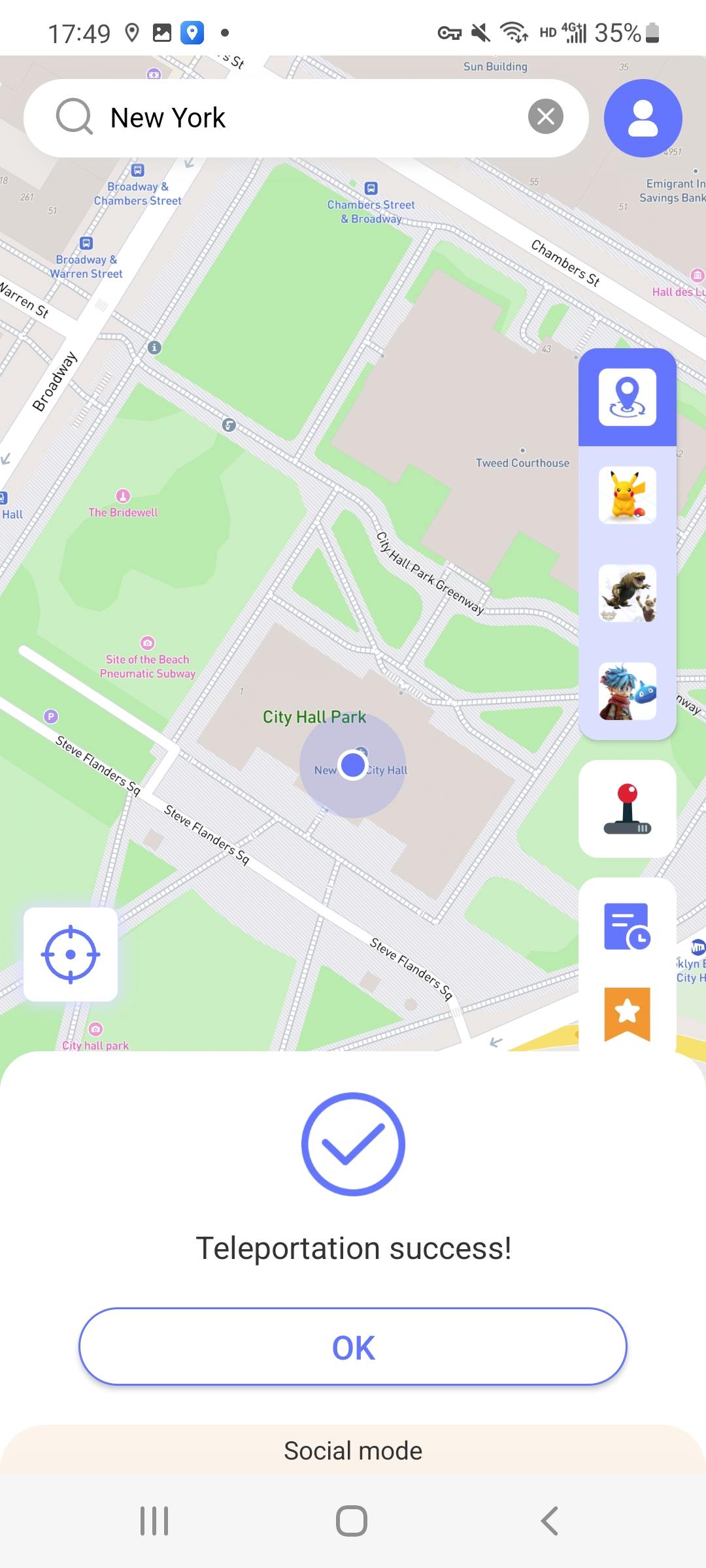 Best Android GPS Spoofing App for AR Games