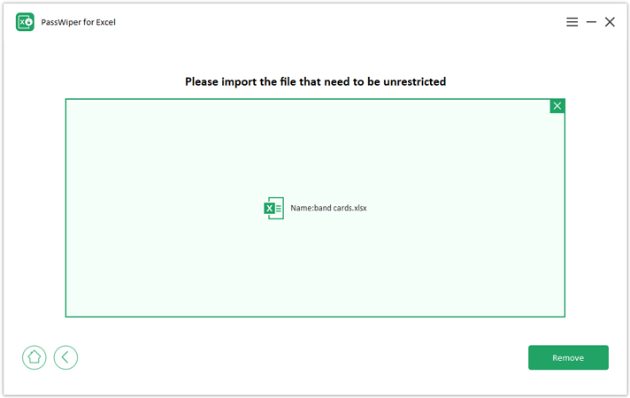 Unlock Files In Excel 