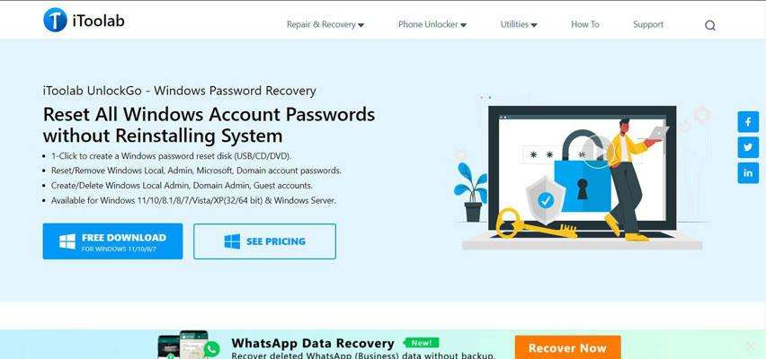UnlockGo - Windows Password Recovery Review: Quick, Safe and Easy